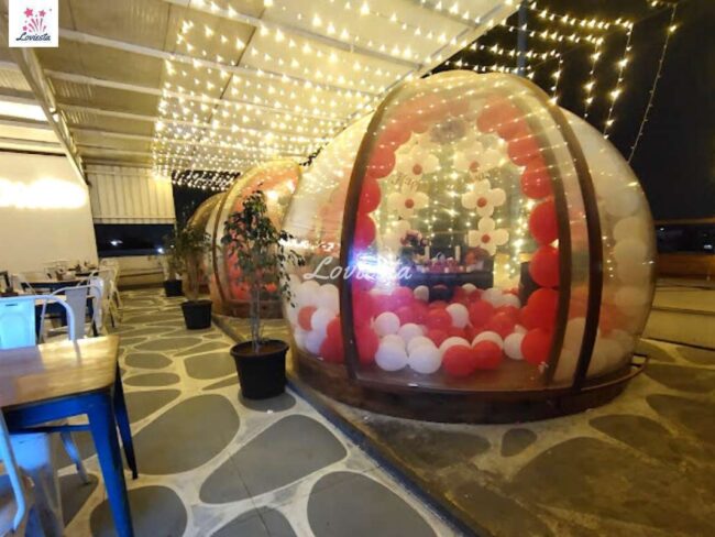 Romantic Dinner Date Inside Glass Dome, HSR Layout, Bengaluru